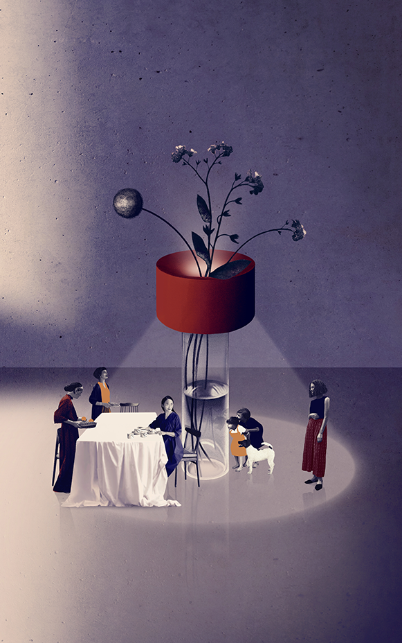 Francesca Gastone's Surreal Microcosms with Foscarini Lamps - Foscarini